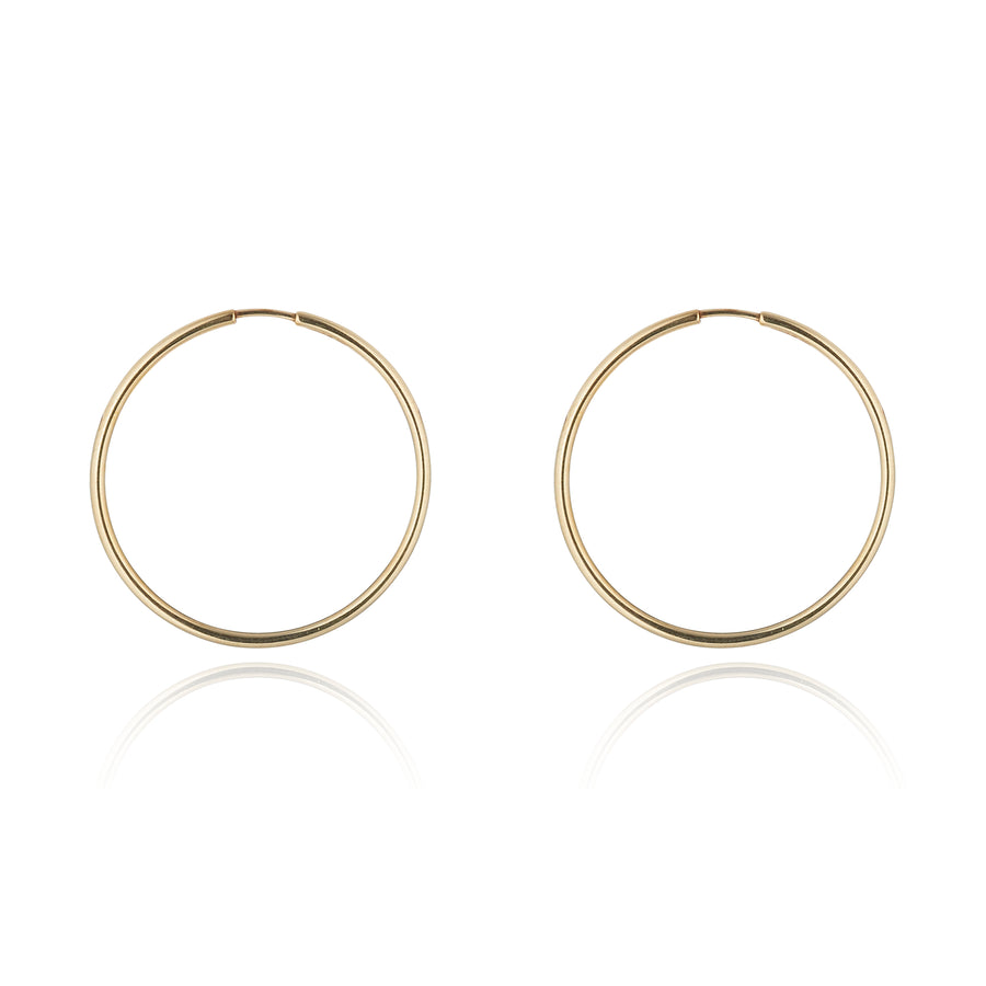 MoMuse | 9kt Gold Hoops